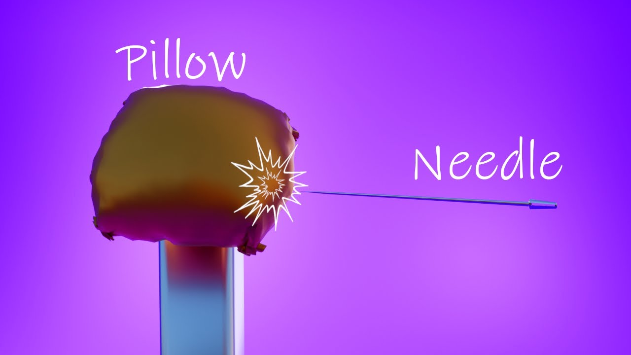 MAKE PILLOWS EXPLODE with cloth simulations! - YouTube