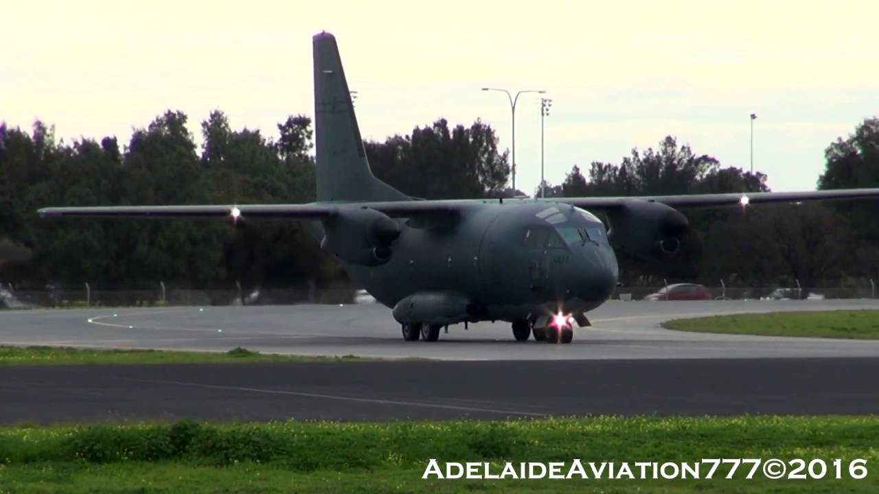 RAAF C-27J Spartan -- The Spartan Departs! - YouTube