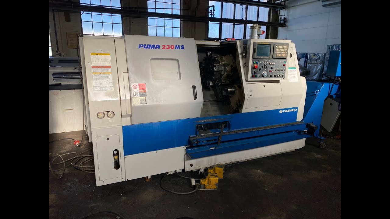 Daewoo Puma 230 MSB - For sale at Dentool.dk - YouTube