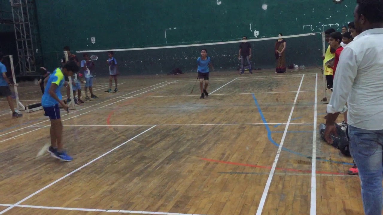 Shasvat vs Harsh Katariya Badminton Match Ahmednagar - YouTube