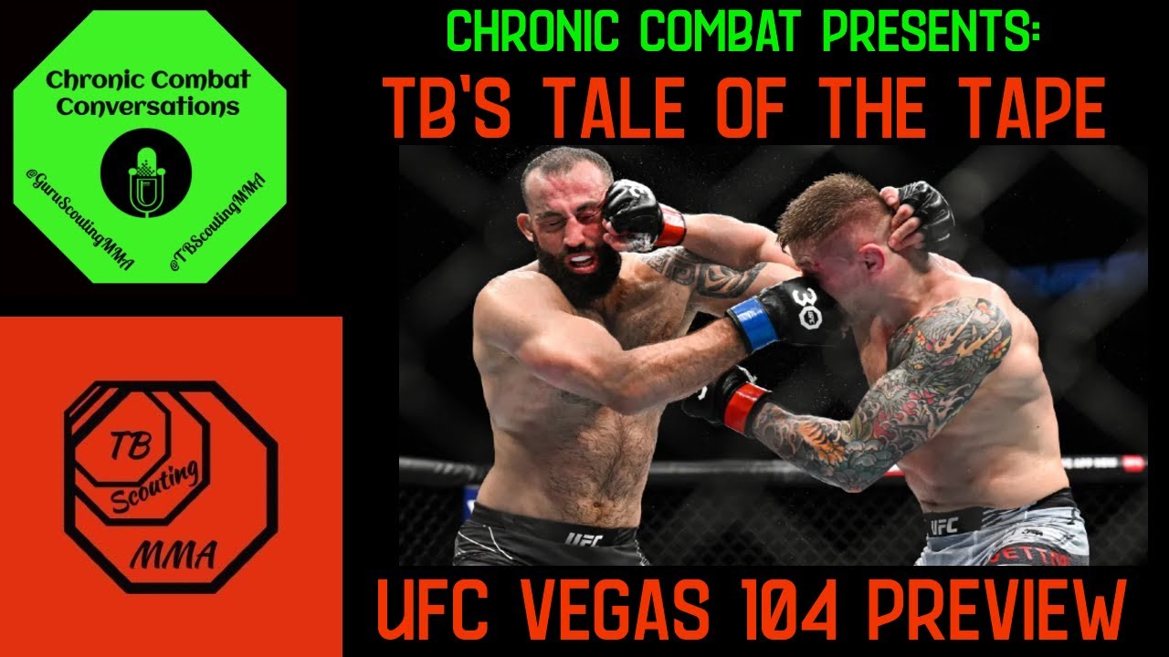 UFC Vegas 104 Preview | TB's Tale of the Tape - YouTube