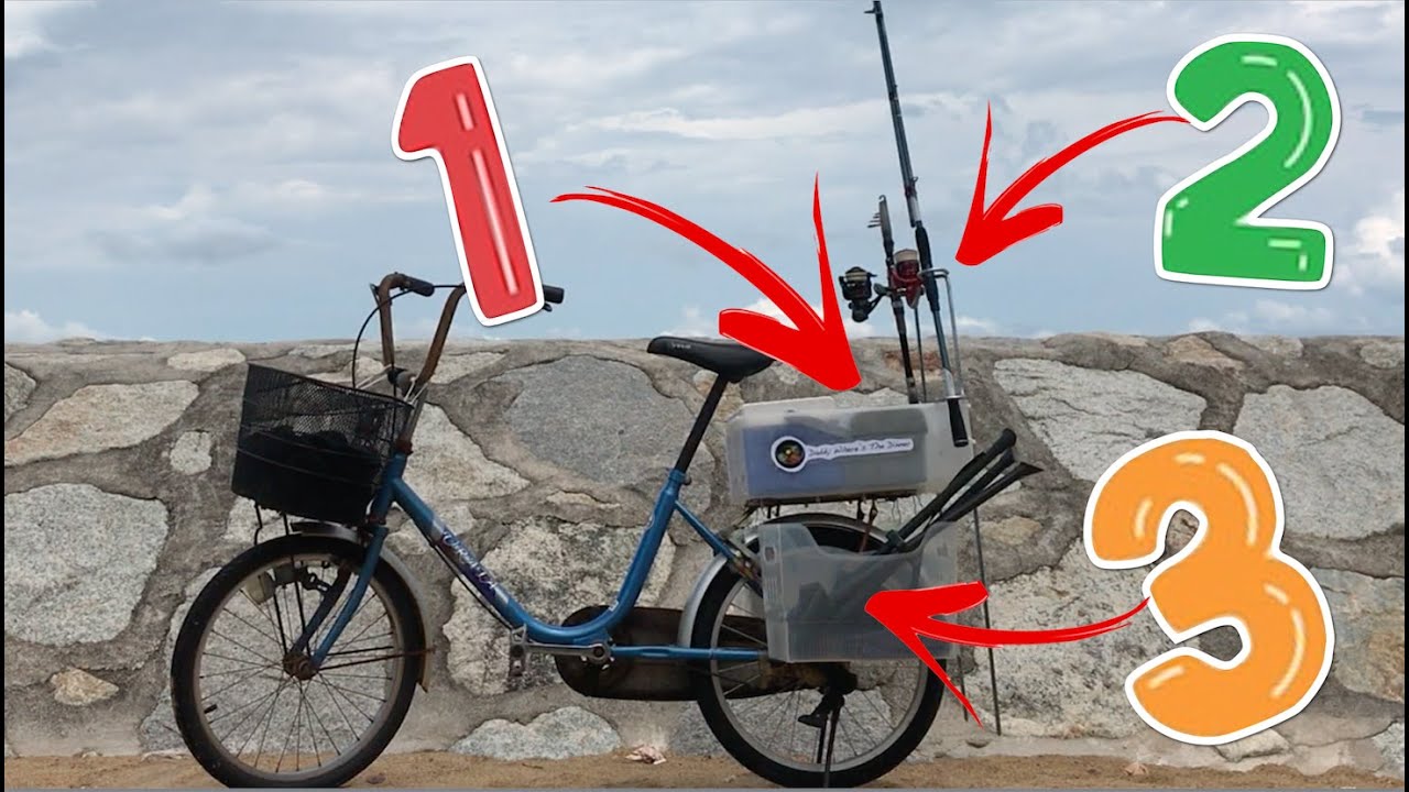 How to customize your bike for fishing! - YouTube