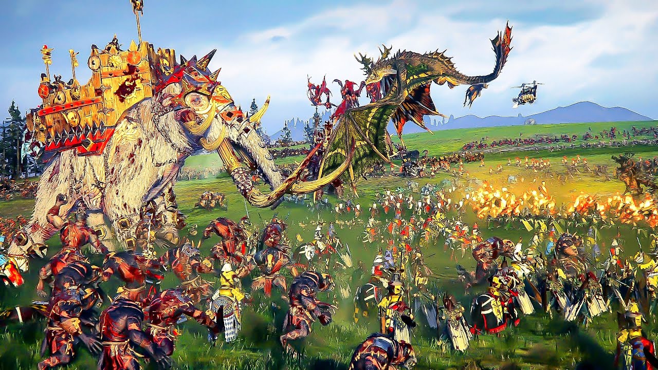 The Final Battle - Total War WARHAMMER Epic Cinematic Battle - YouTube