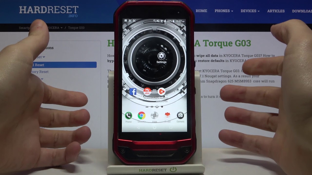 How to Grab a Screen in KYOCERA Torque G03 – Capture Display & Take ...