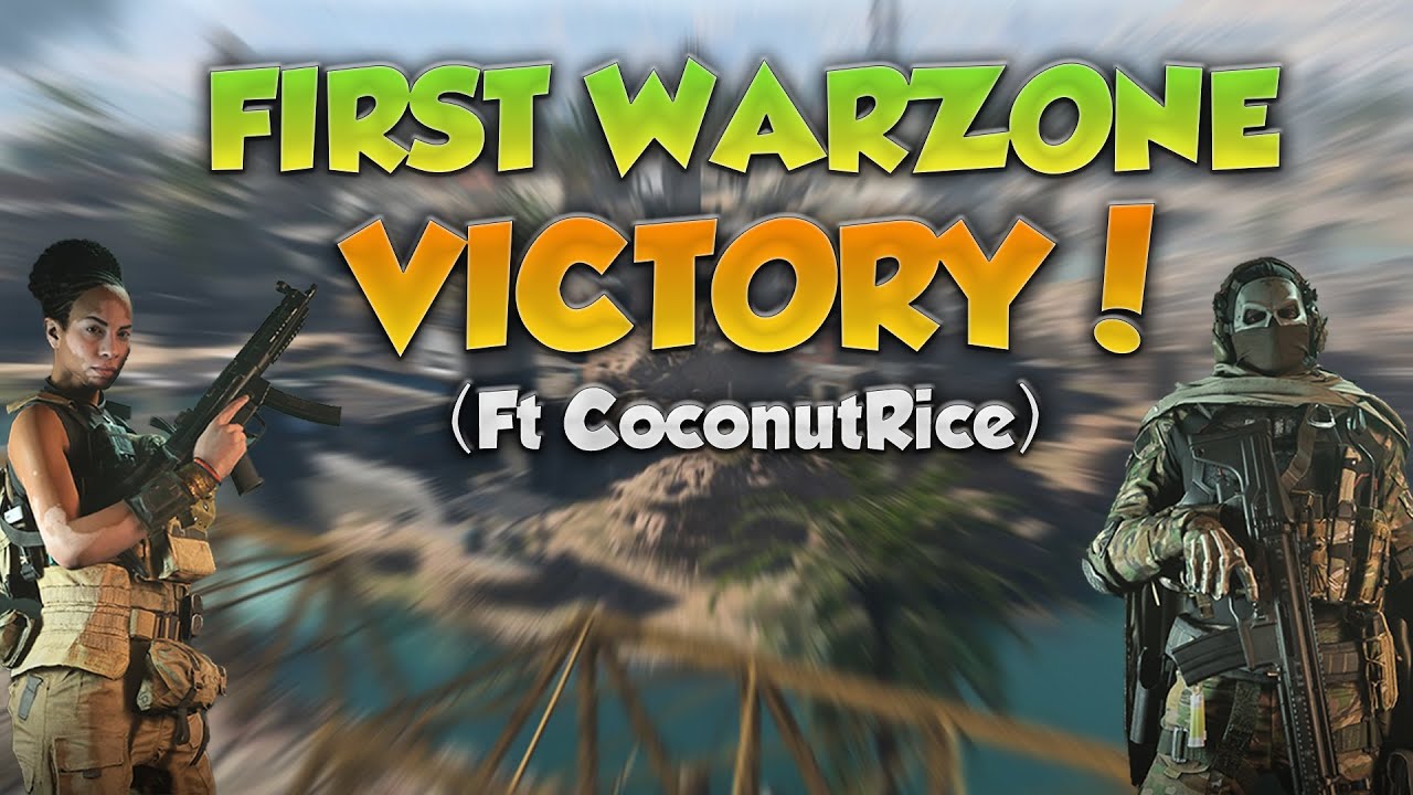 FIRST WARZONE VICTORY! (Ft CoconutRice) | COD:Warzone 2.0 - YouTube