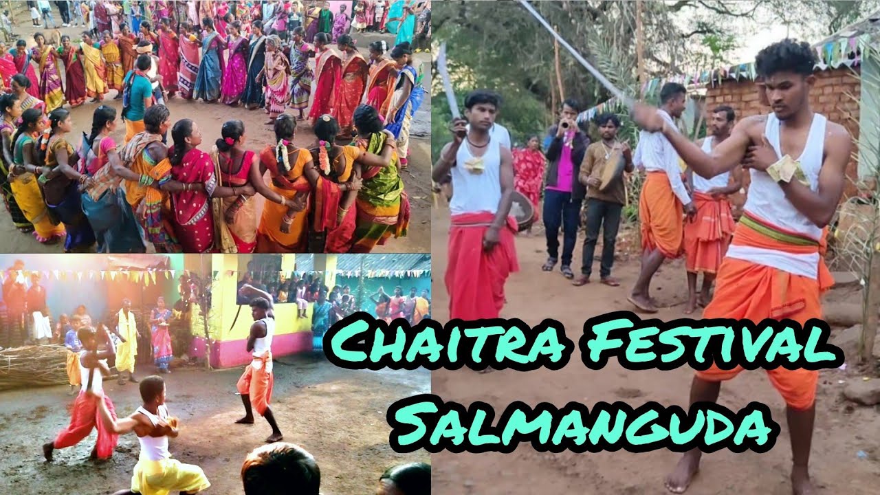 Chaitra Festival Salmanguda // My Village Chaitra Parab Badabet 🔥// # ...