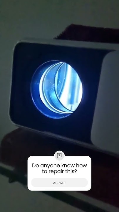 wzatco yuva plus projector screen problem how to fix? - YouTube