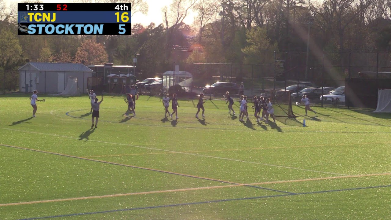 Women's Lacrosse vs. TCNJ - YouTube