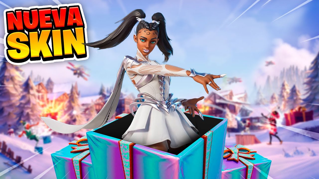 *NUEVA* skin SNOWDANCER en Fortnite - YouTube