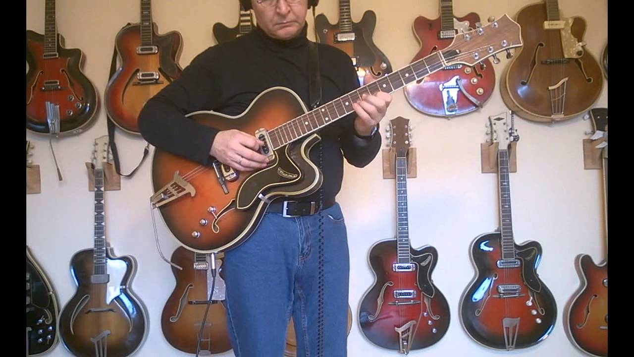 Musima 1655 guitar - YouTube