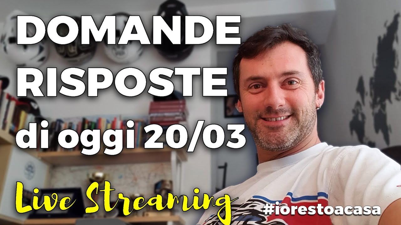 Domande E Risposte Di Oggi 20 03 In Diretta Live Streaming Con Gionata