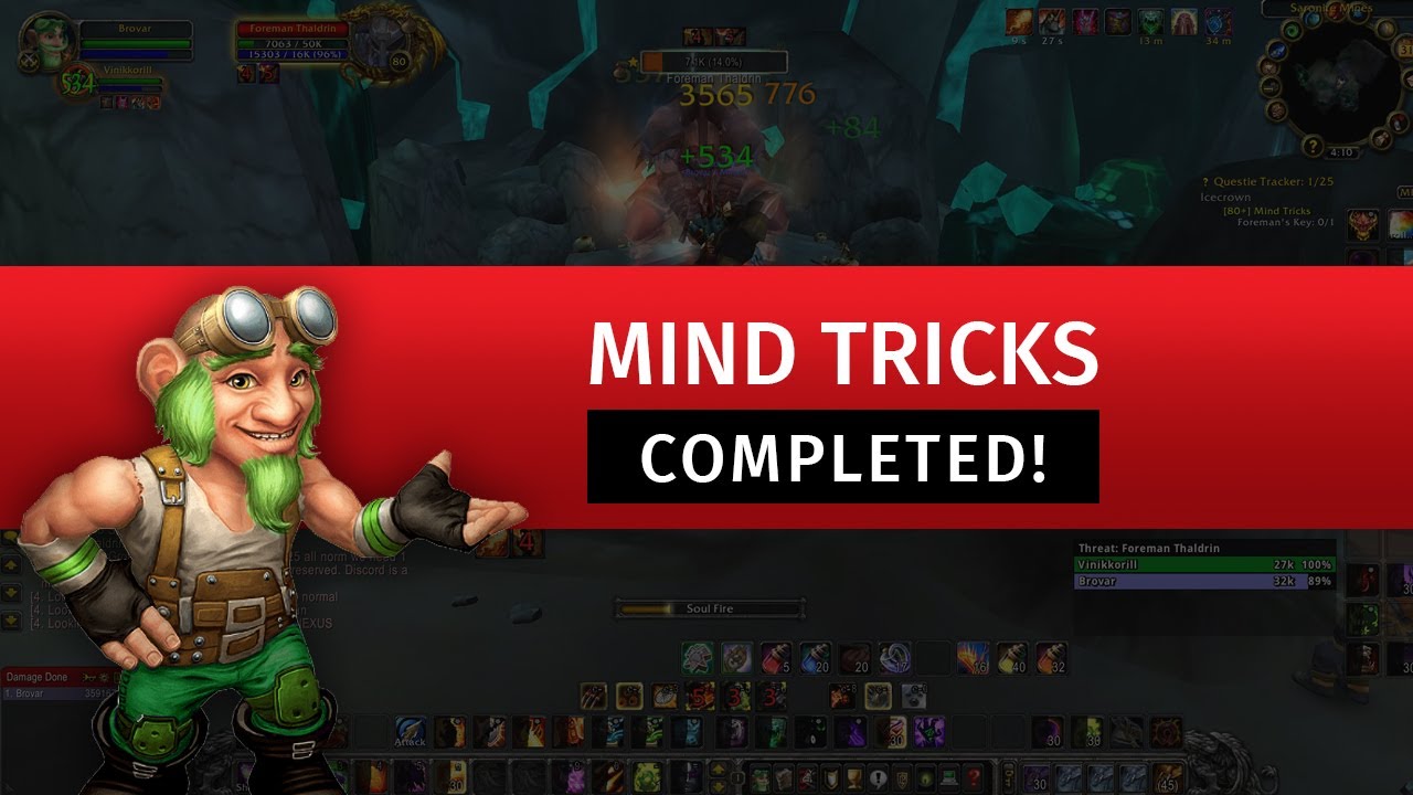 Mind Tricks WotLK Classic Warlock Gnome Wrath of the Lich King Classic ...
