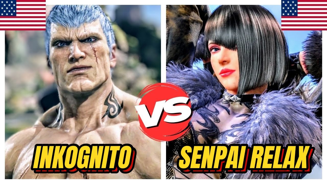 Tekken 8 INKOGNITO (Bryan) Vs SENPAI RELAX (Anna) Ranked Matches! - YouTube