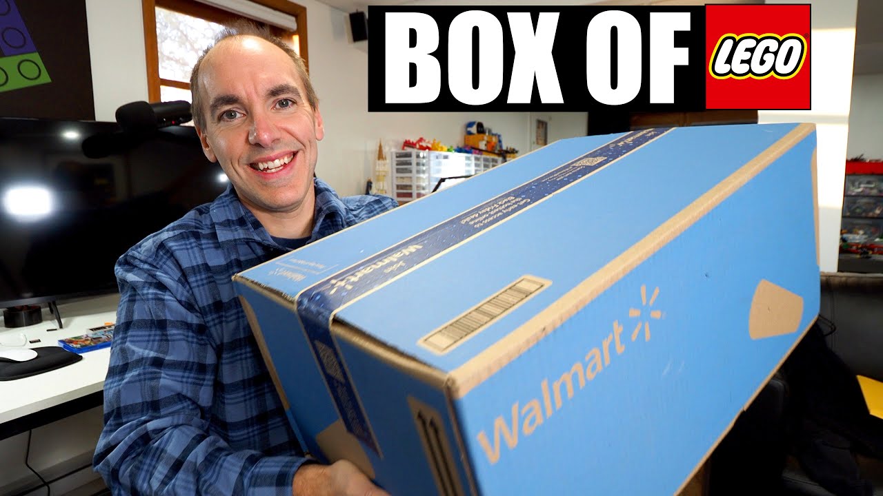 OPENING A BOX OF LEGO BOXES...and the meaning of life - YouTube
