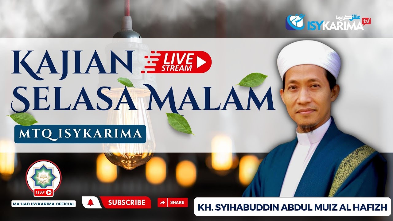 🔴LIVE!!! Kajian Kamis Malam - KH. Syihabuddin AM. - YouTube
