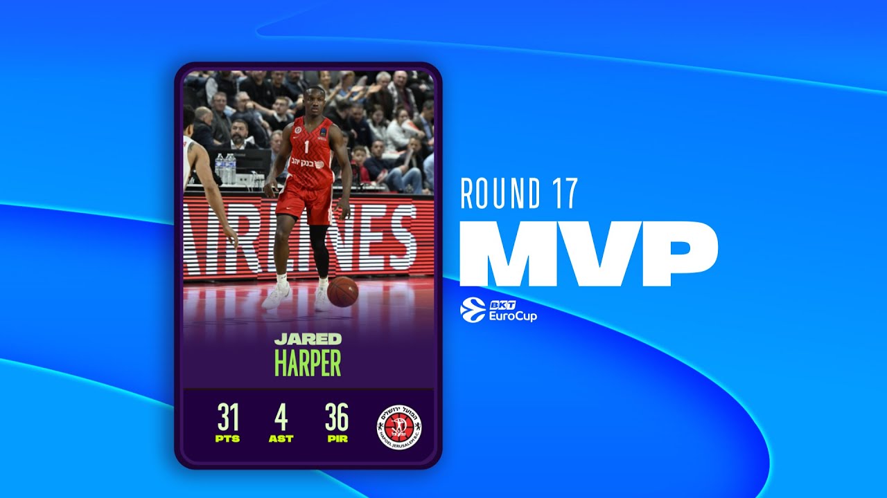 Jared HARPER | Round 17 MVP | 2024-25 BKT EuroCup - YouTube