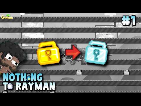 BEST START?? | Growtopia | Nothing To Rayman Episode 1!