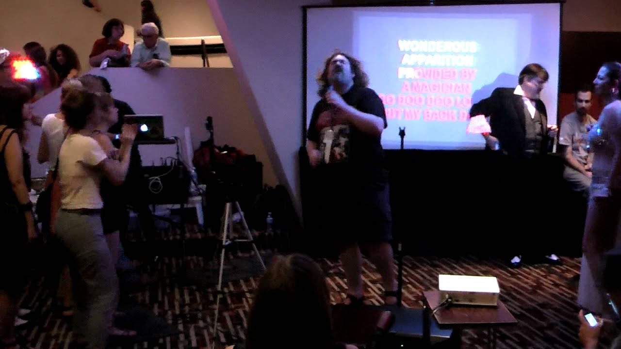 JJ Hawkins sings some karaoke at Dragon*Con - YouTube