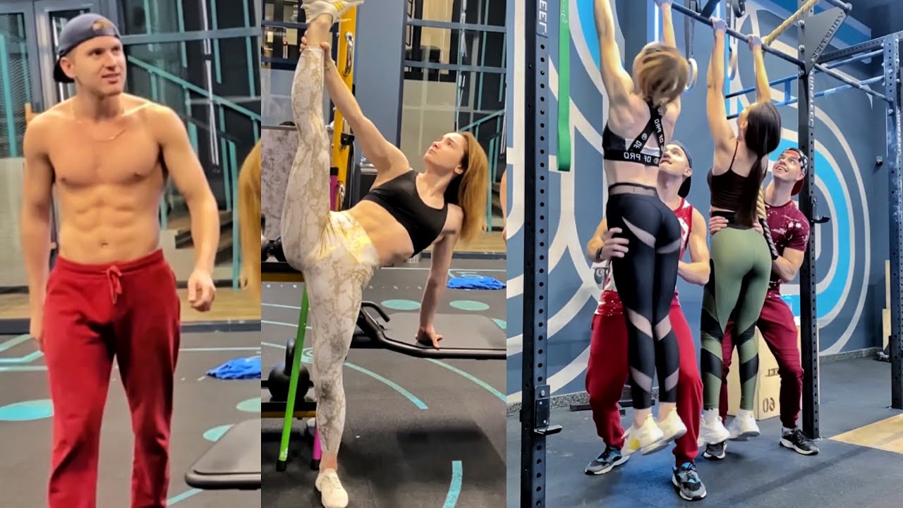 BEST PRANK WORKOUT In The Gym 😅 (prt.6) - YouTube