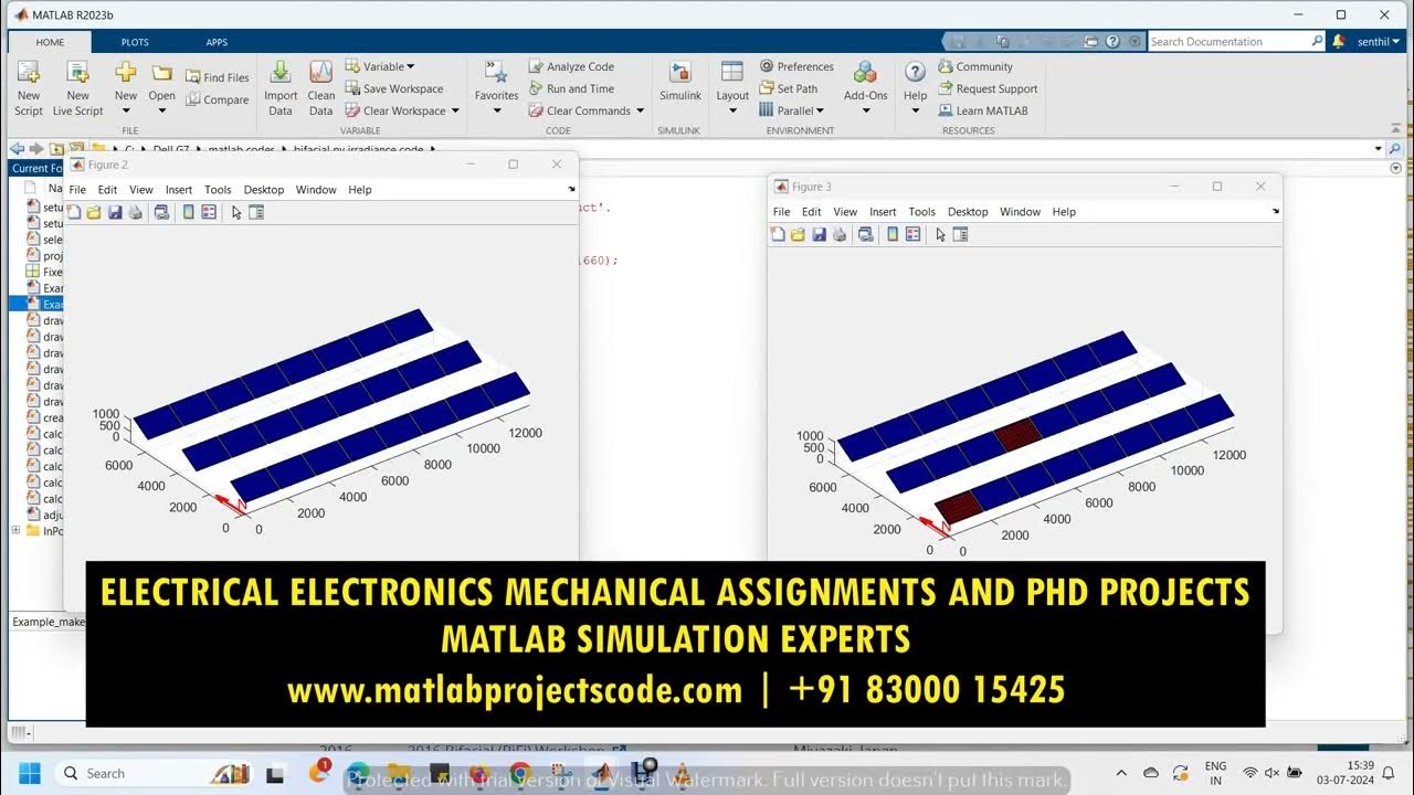 Bifacial PV Solar irradiance matlab code | BIFACIAL SOLAR PV - YouTube