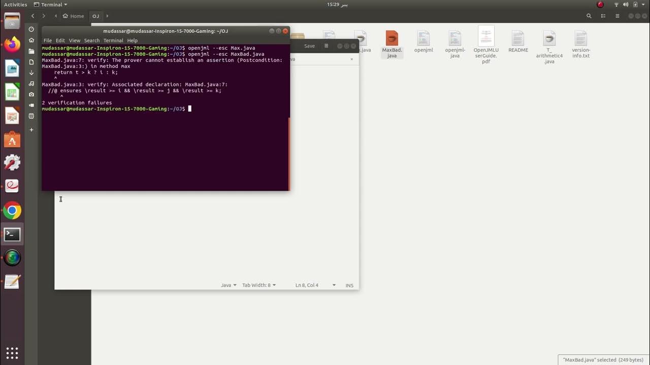 Open JML Installation and Example Program Execution Part 2 - YouTube
