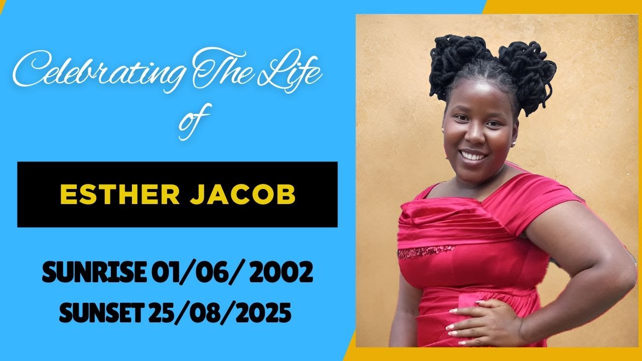 Celebrating the life of ESTHER JACOB - YouTube