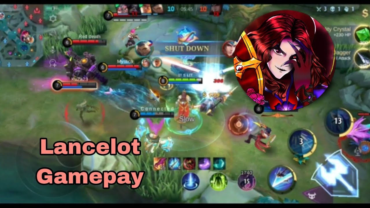 Lancelot // USE THIS Build Short Gameplay // [MLBB] // Dasshu #mlbb ...