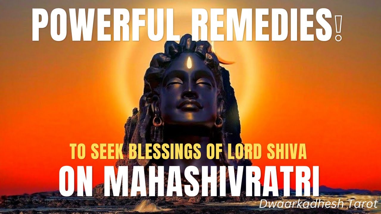 POWERFUL REMEDIES‼️to seek blessings of Lord Shiva on Mahashivratri🙏🏼# ...