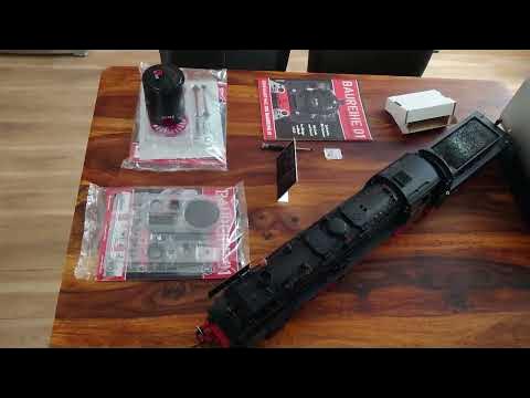 Modellbau "Hachette" mit der FASZINATION IN SERIE von der 🚂 Dampflok-Mythos BR 01 legendären Lok ...