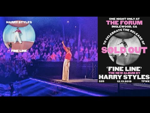 HARRY STYLES FINE LINE ONE NIGHT ONLY (FULL CONCERT) Los Angeles Forum ...
