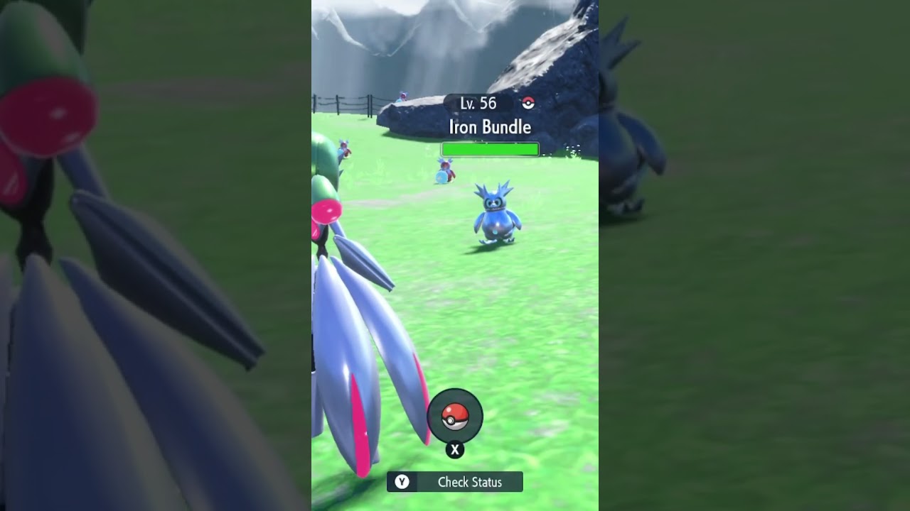 Shiny Iron Bundle ! #Pokemon #Shorts #PokemonScarlet #PokemonViolet # ...