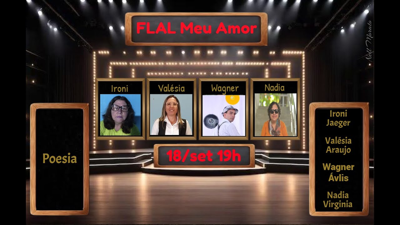FLAL Meu Amor apresenta bate-papo ao vivo - YouTube