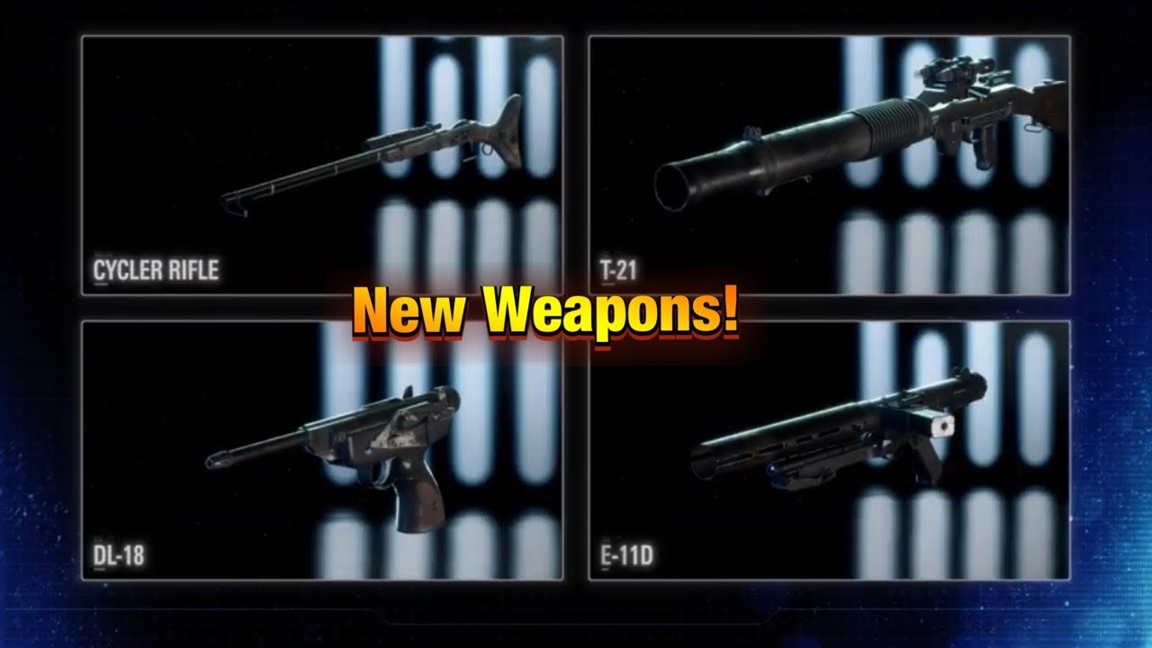Star Wars Battlefront 2: New Weapons Showcase - YouTube