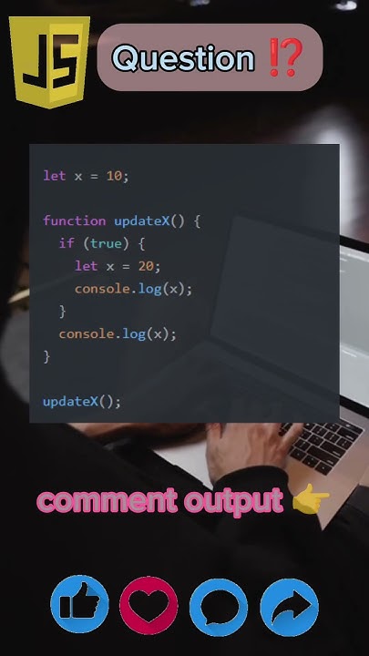 Javascript Quiz Comment Output 🤔javascriptlearning Coderlife 