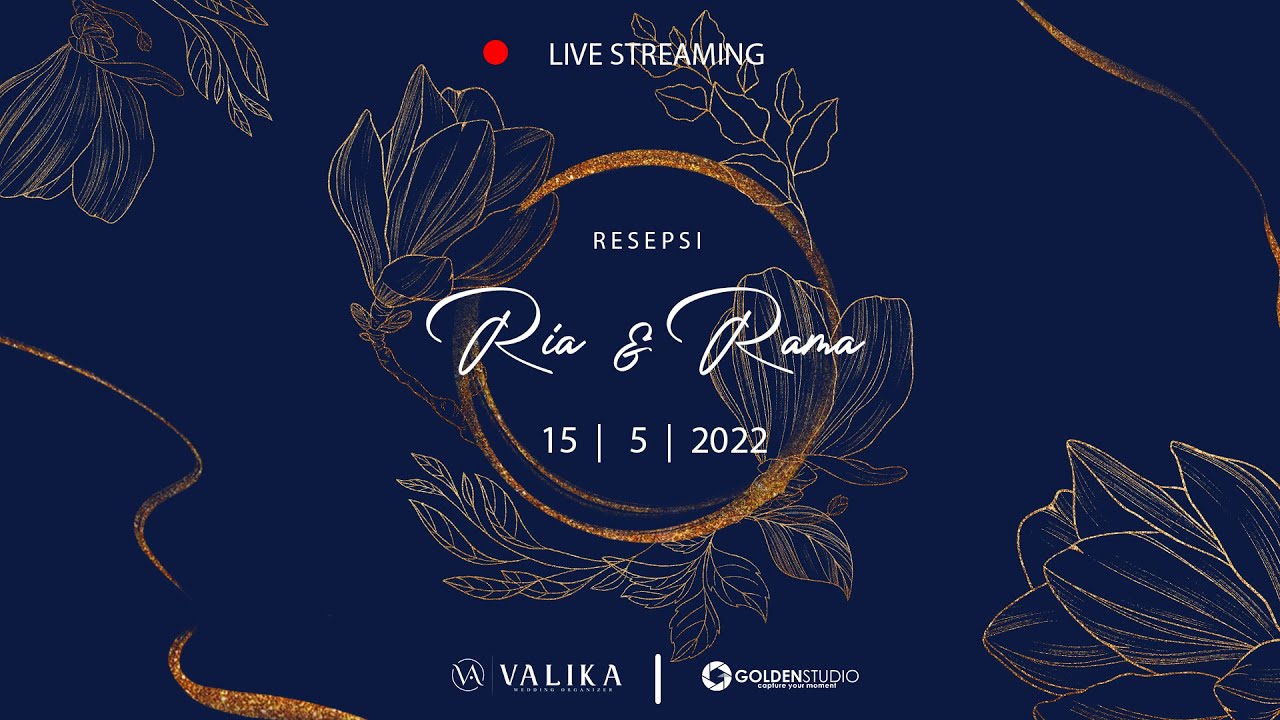 Live Streaming Resepsi Ria & Rama - YouTube