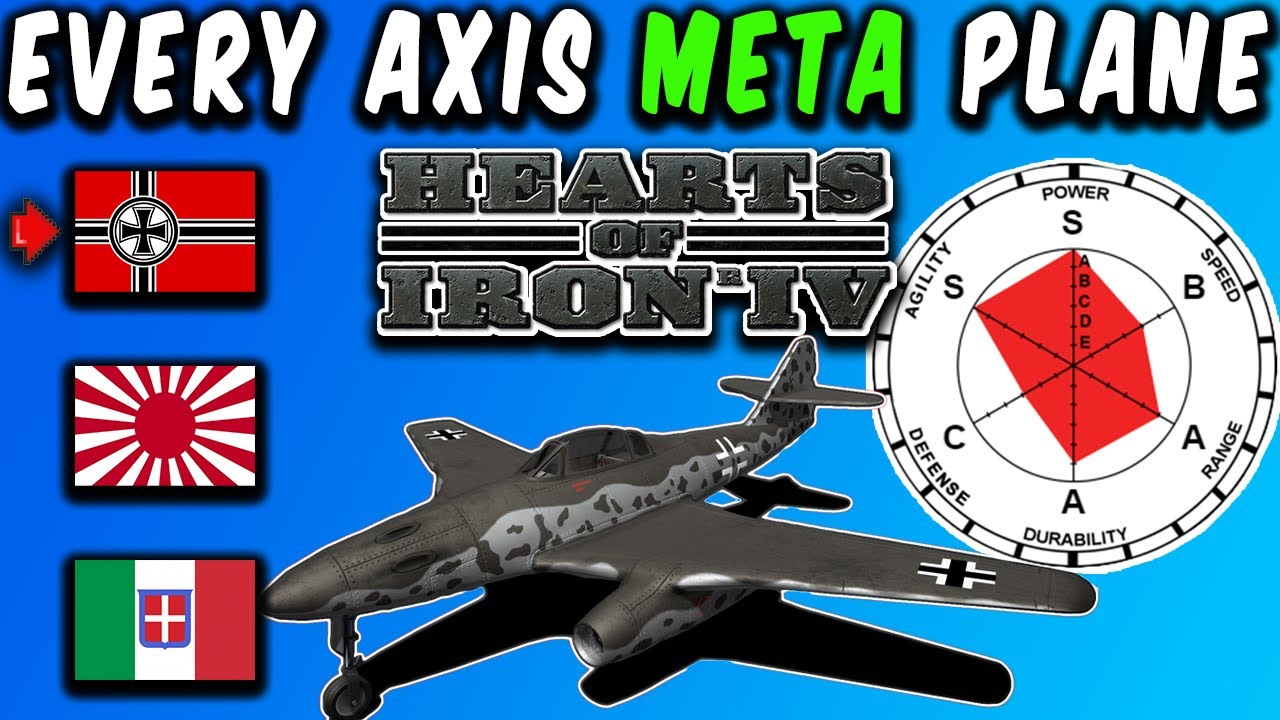 Axis META Planes in 2 MINUTES | HOI4 Plane Designer Guide - YouTube