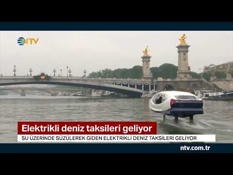İşte Paris'in yeni taksileri: Deniz Baloncuğu