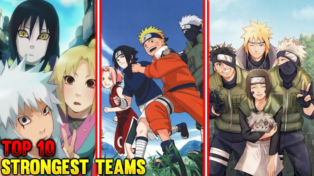 Top 10 Strongest Teams In Naruto || Naruto Shippuden || Naruto Teams ...