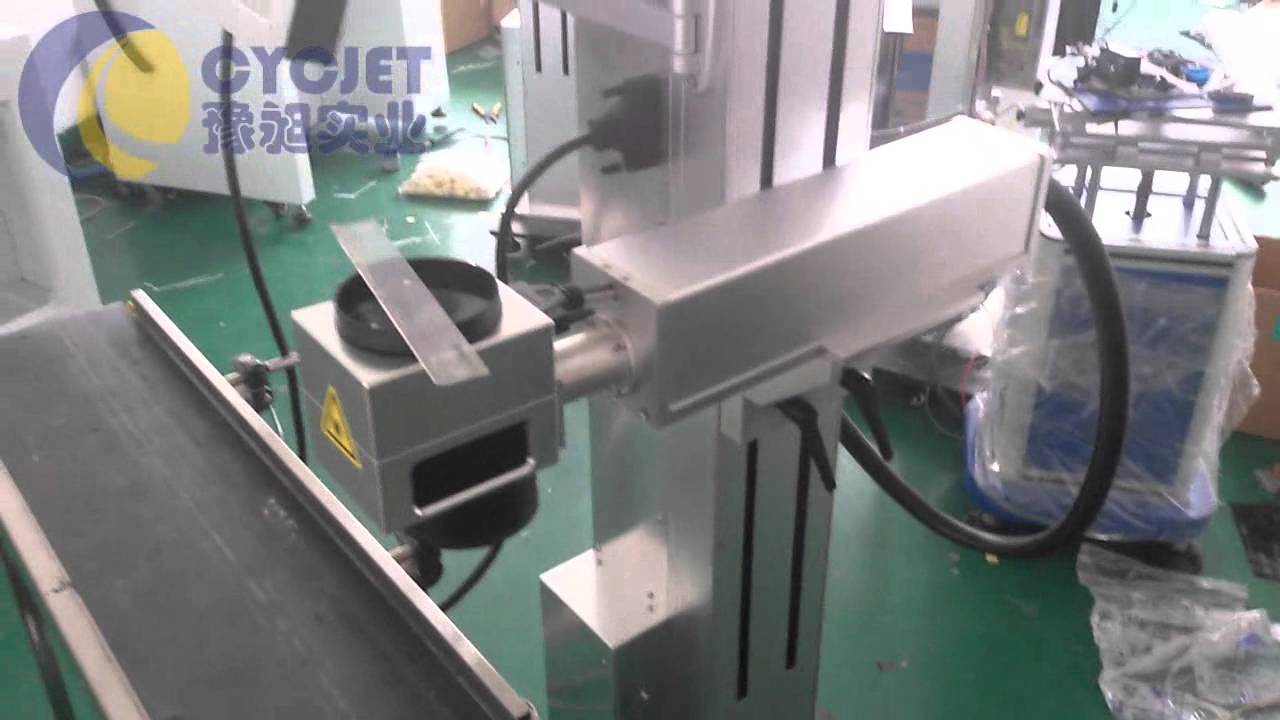 Black PE pipe Laser Printer_Fiber Fly Laser Marking Machine_CO2 Inline ...