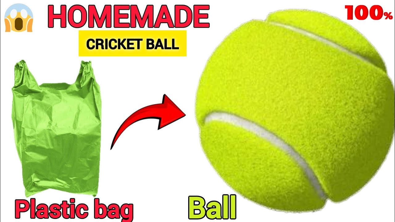 How to make Cricket ball at home Without tape and glue | Homemade ...