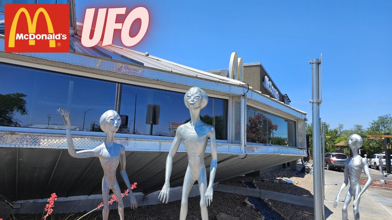 The UFO McDonald's in Roswell, New Mexico, USA - YouTube