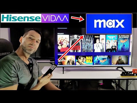Cómo ver MAX en Televisores Hisense con VIDAA OS / Smart TV