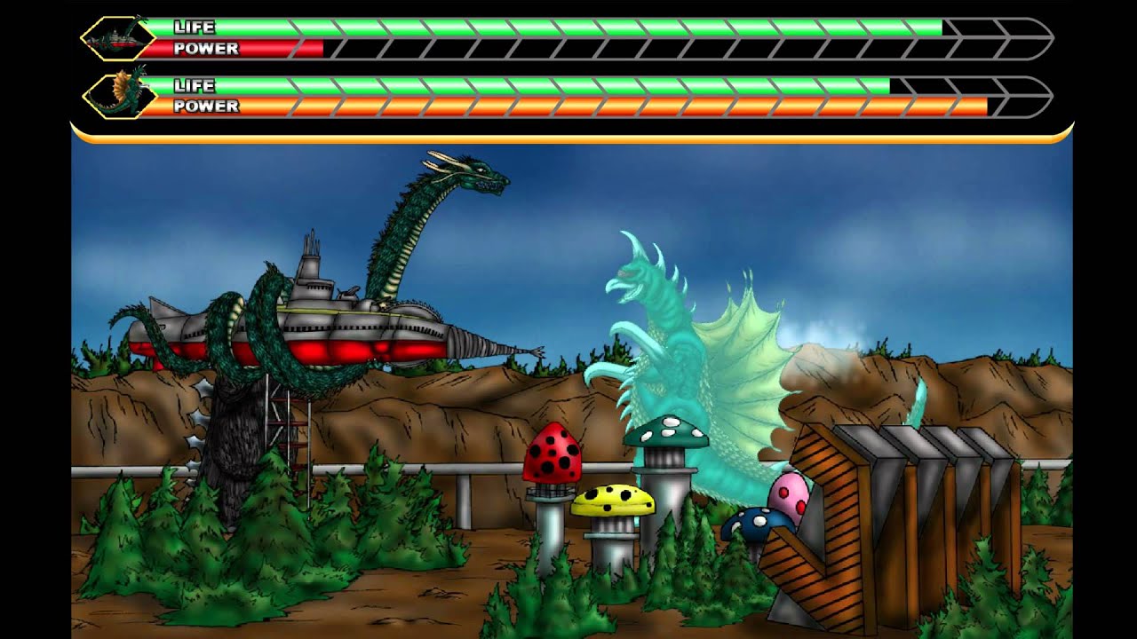 Let's Play Godzilla Daikaiju Battle Royale! (Gotengo and Manda) - YouTube
