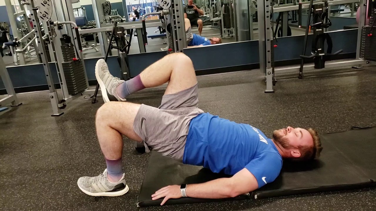 Single Leg Bridge - YouTube