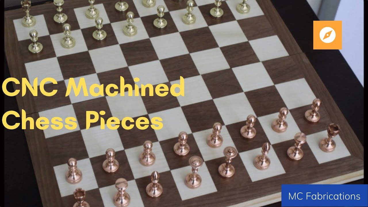 Ứng dụng công nghệ CNC trong sản xuất quân Cờ Vua | CNC Machined Chess ...
