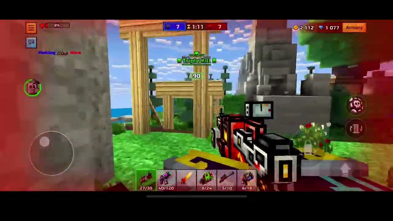 Pixel gun 3D sky Islands tournament - YouTube