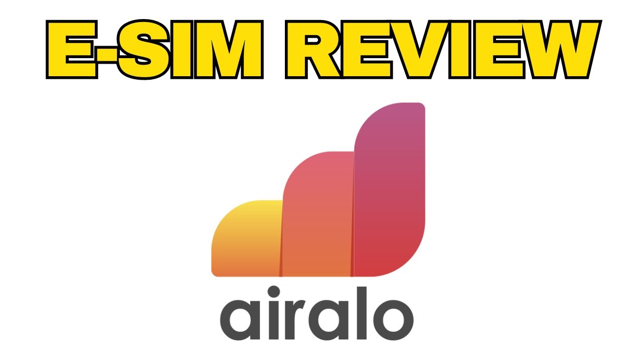 Remote Worker's Airalo E-Sim Review - Electronic Sim Card - YouTube
