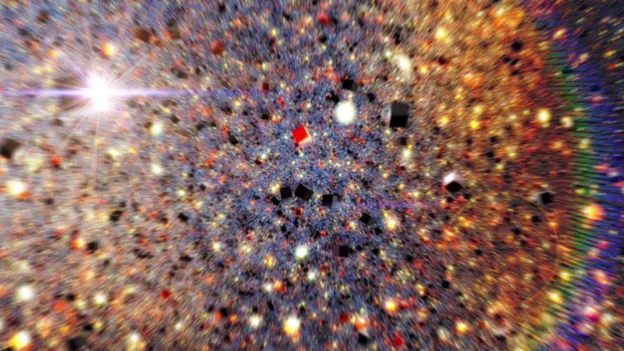 Cube Galaxy - Colorful HD Moving Background #AAVFX - YouTube