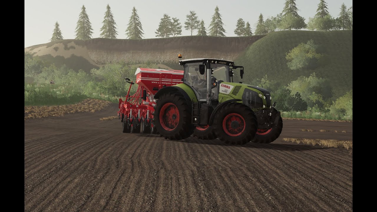 Farming Simulator 19 Посев пшеницы по технологии Strip-till - YouTube