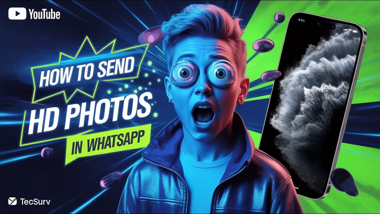 How to Send HD Photos on WhatsApp | hd whatsapp - YouTube
